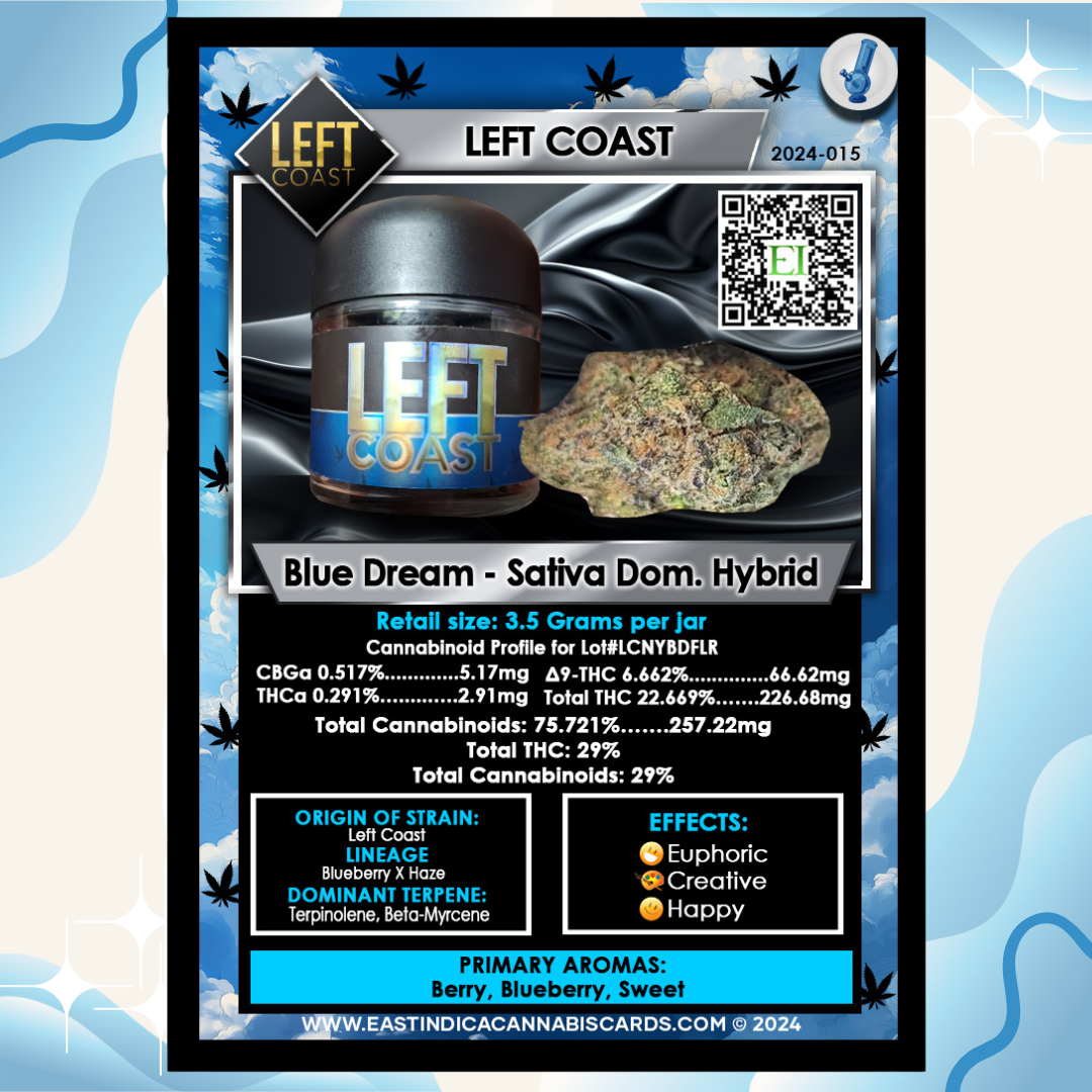 🌌 Blue Dream Strain Review — A Left Coast Favorite – Left Coast